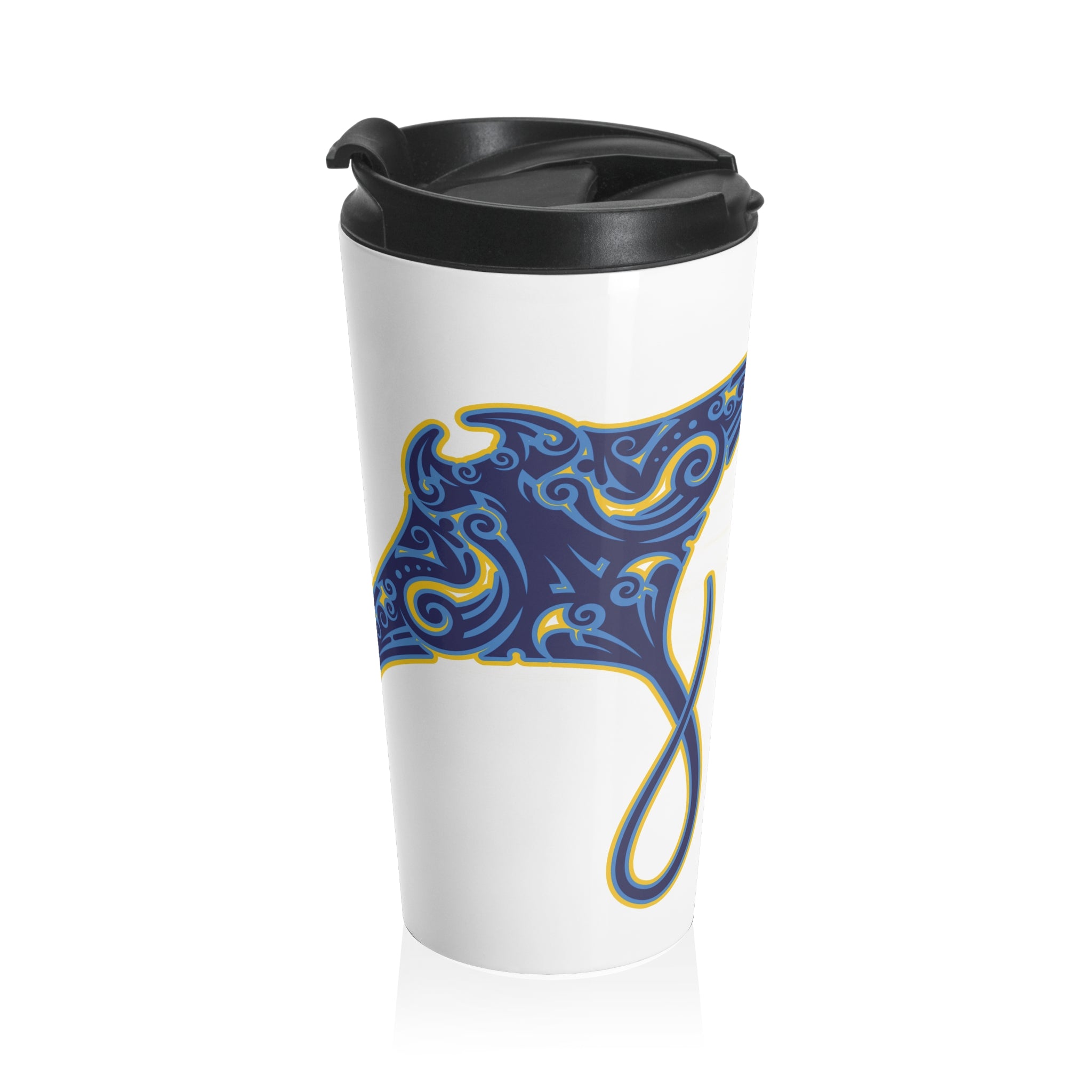 Manta Ray Travel Mug – Derek's Designs