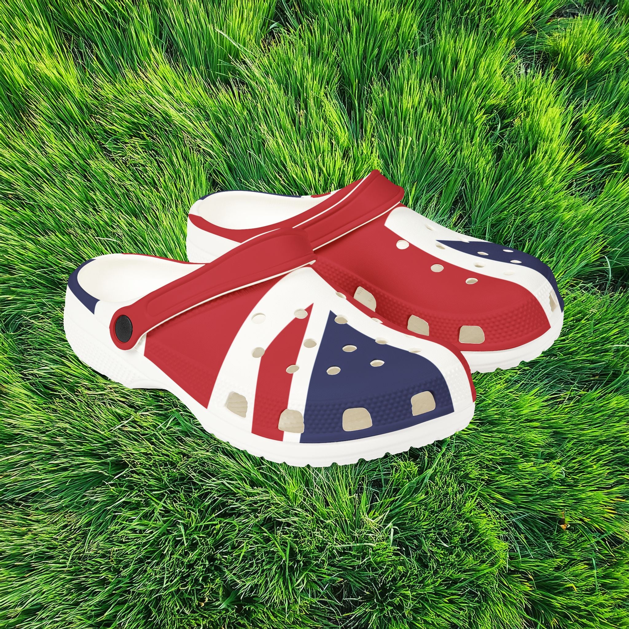 United Kingdom Foam Clogs - UK / Union Jack – Derek's Designs